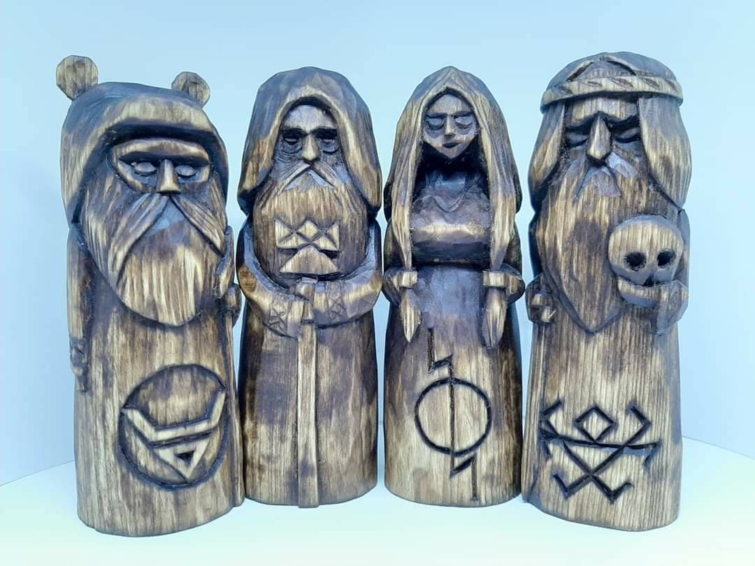 Ukraine Gods Morana Goddess Wooden Statue Slavic Goddess | Etsy UK