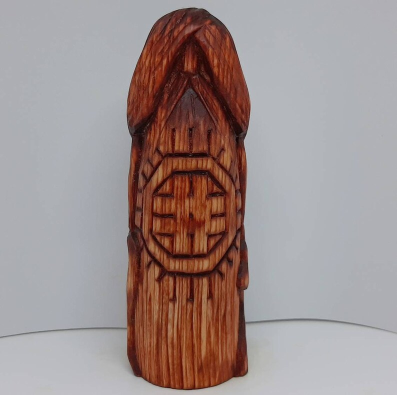 KOLYADA God Wooden Statue Slavic Gods Kolyada Pagan Goddess - Etsy