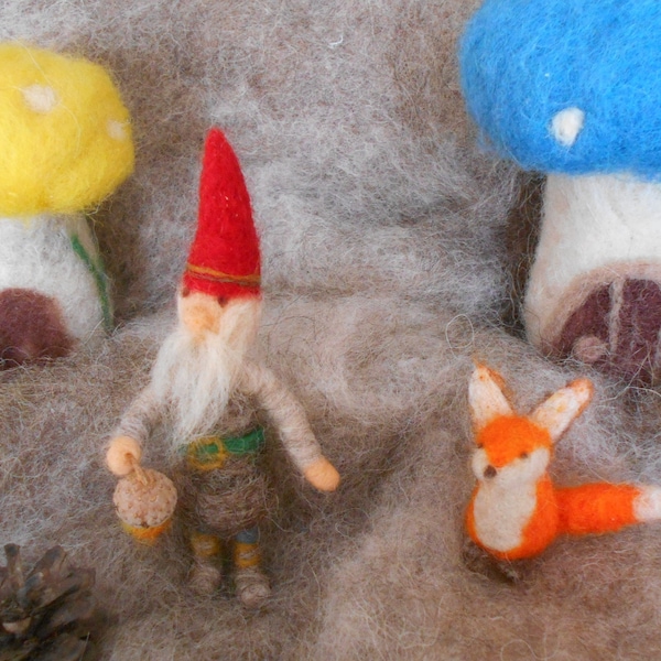 Needle Felted Gnomes - Etsy