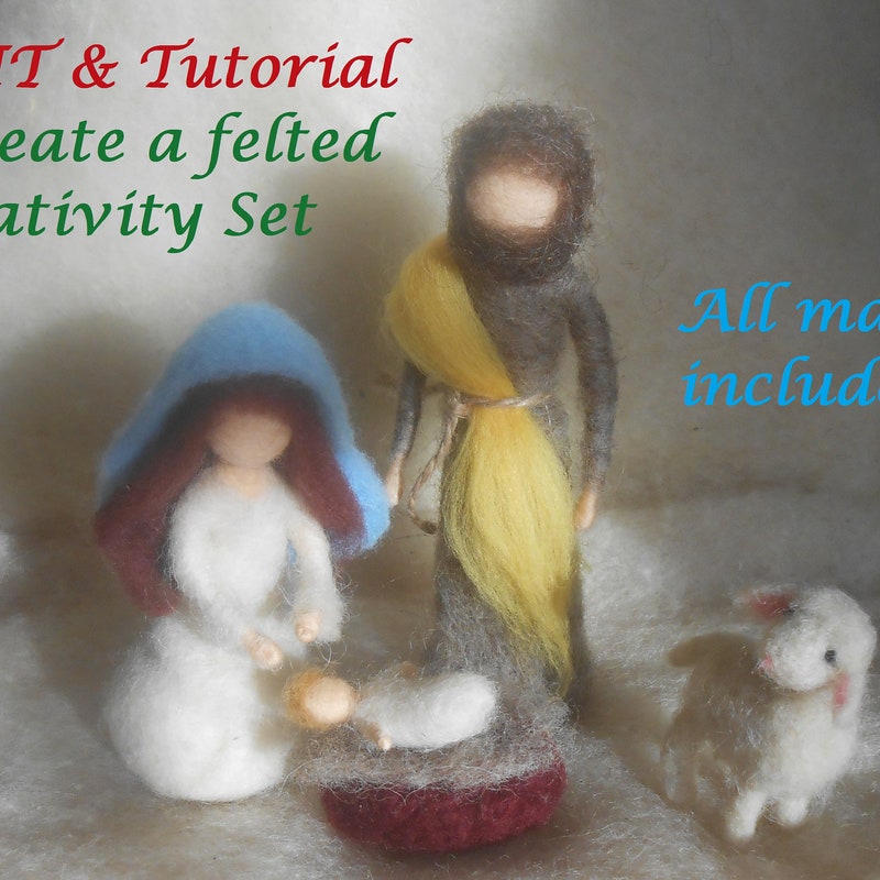 Felt Nativity Pattern - Etsy