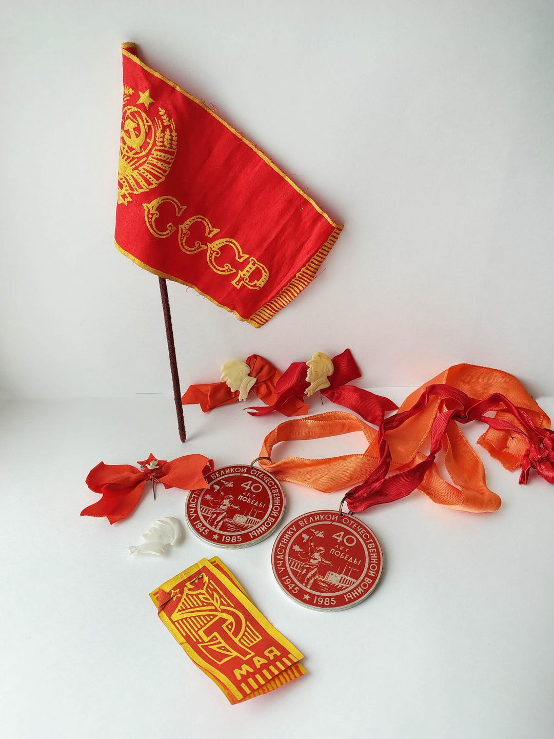 Set of Soviet Memorabilia: Parade Paraphernalia of the USSR - Etsy