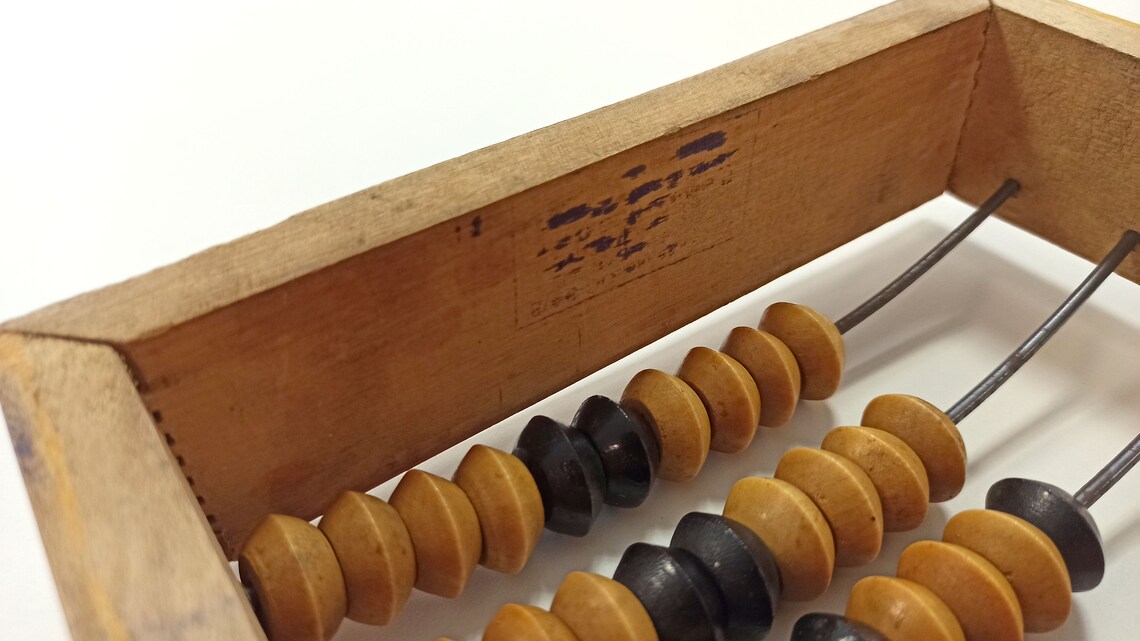 Soviet Wooden Abacus Russian Calculator Vintage Abacus - Etsy
