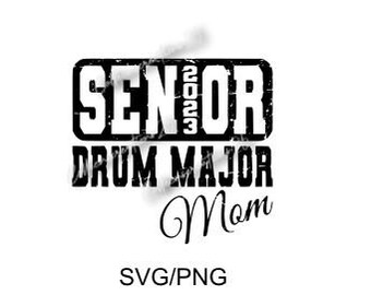 Senior Drum Major Svg - Etsy