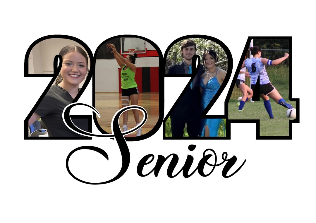 2024 Senior | Photo | Custom | SVG/PNG Made to Order - Etsy