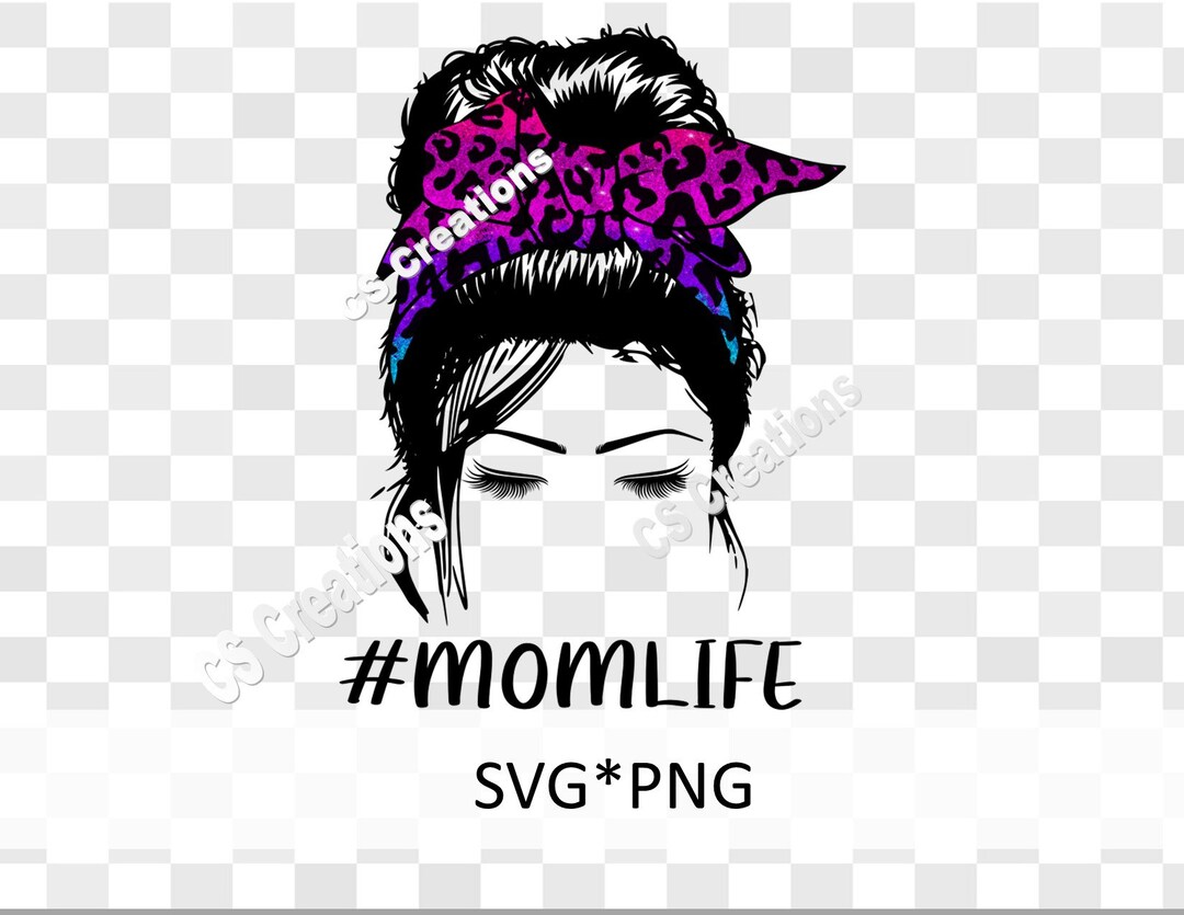 Mom Life #MOMLIFE SVG/PNG - Etsy