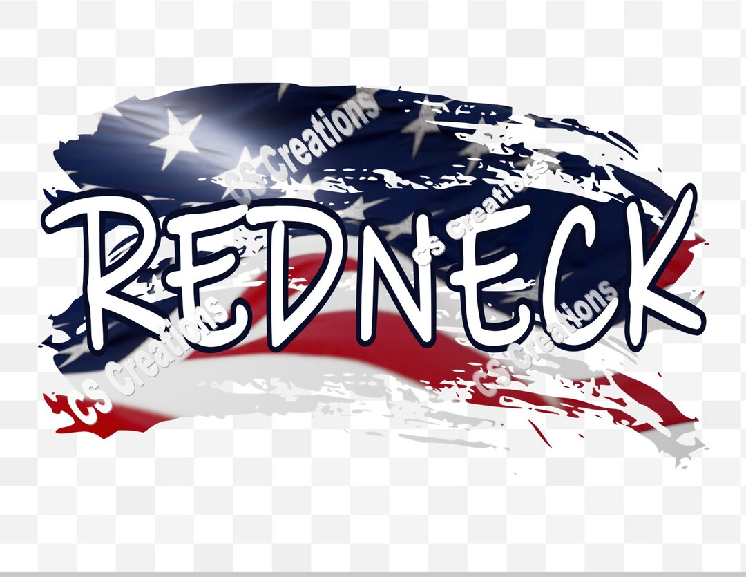 Redneck PNG, American Flag, America, Country Boy, Red, White & Blue ...