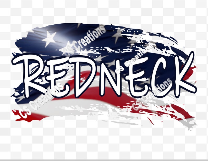 Redneck PNG, American Flag, America, Country Boy, Red, White & Blue ...