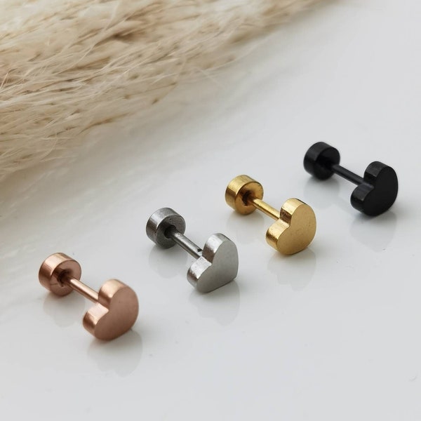 Heart Piercing - Etsy