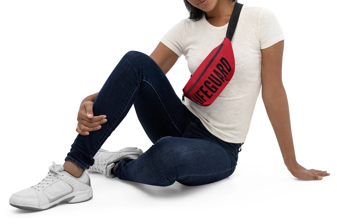 Suz JR LIFEGUARD Fanny Pack Junior Lifeguard Bag Gifts for Lifeguards ...