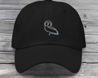 GREAT HORNED OWL Bird Hat Embroidered Wildlife Baseball Cap - Etsy