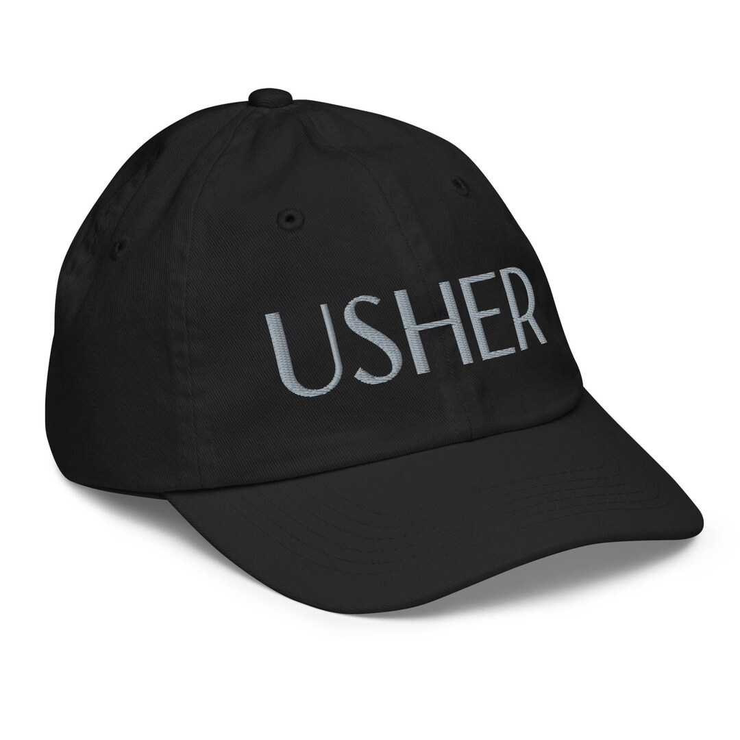 Suz USHER Hat for Kids Embroidered Kids Hat Cute Usher Gift for Wedding ...