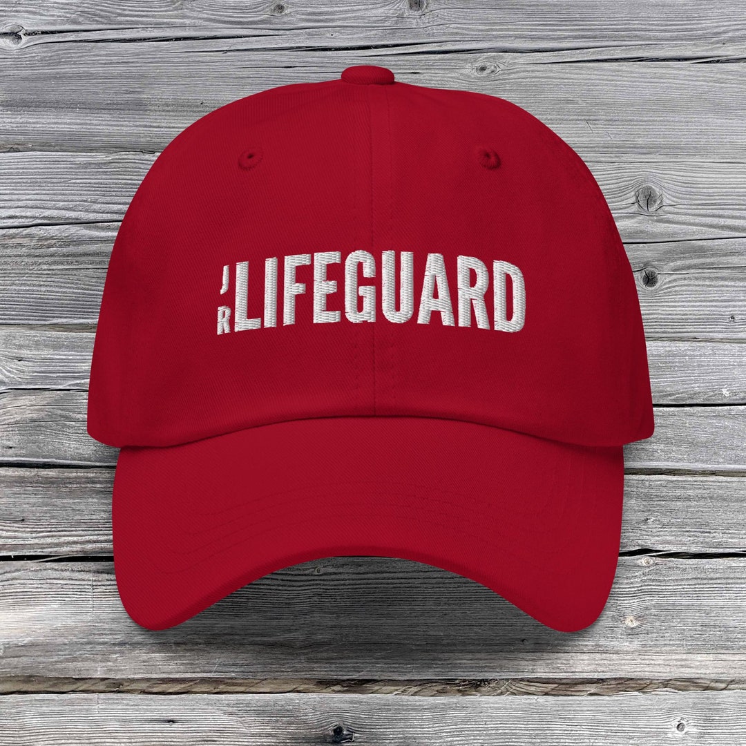 Suz JR LIFEGUARD Hat for Junior Lifeguards Embroidered Lifeguard ...