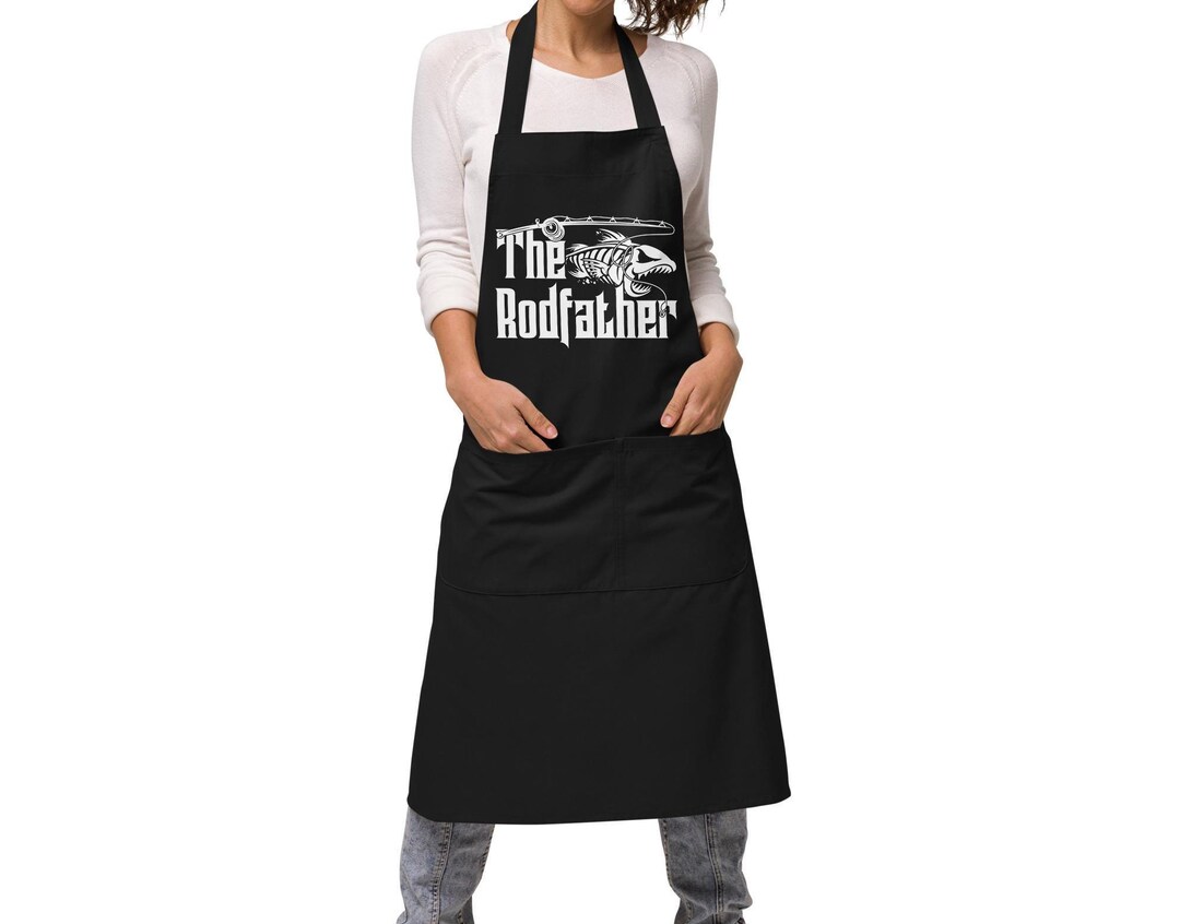 Suz THE RODFATHER Apron Gift for Him Dad Gift for A Chef Camping BBQ ...