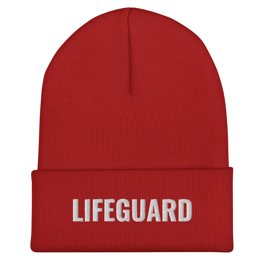 Suz LIFEGUARD Beanie for Lifeguards Embroidered Beanie EMT First ...