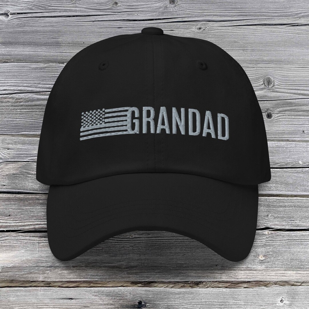 Grandad Baseball Cap for Grandad Flag Hat for Grandad - Etsy