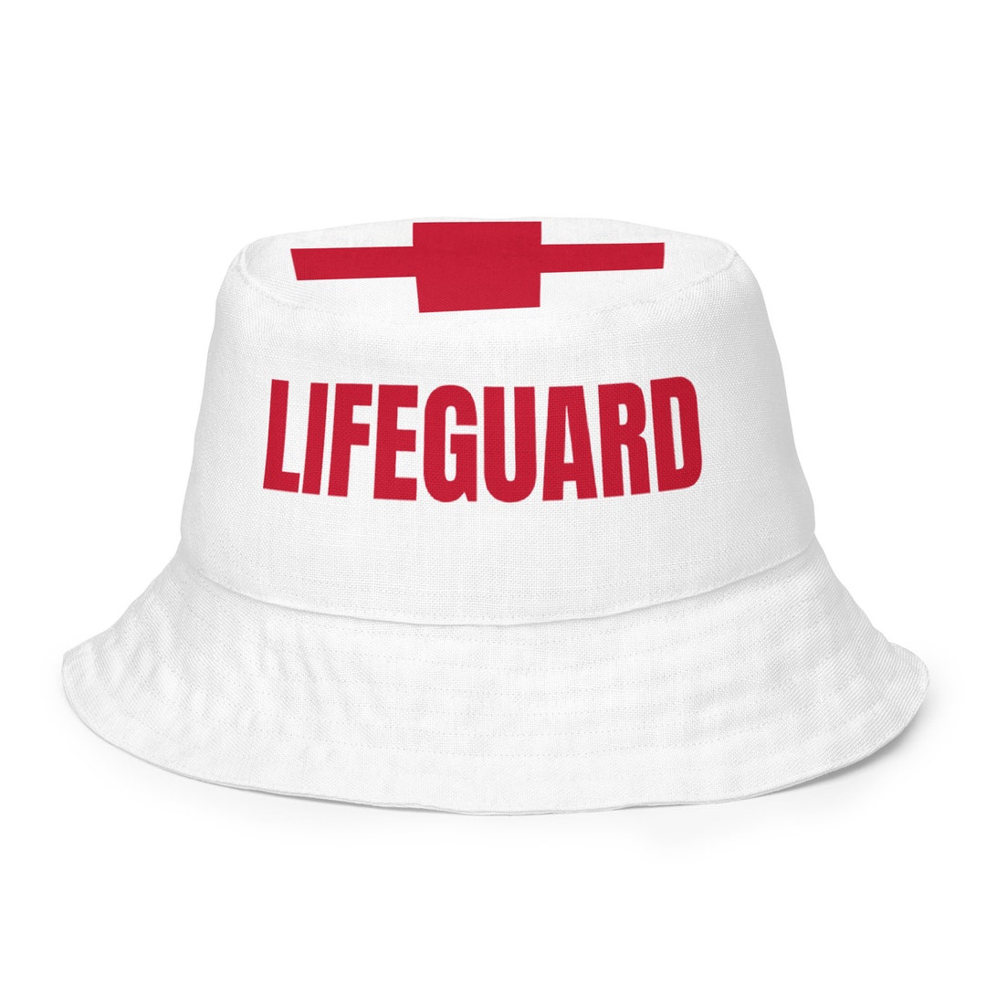 Suz LIFEGUARD Reversible Bucket Hat | Gift for Lifeguards | EMT | First ...