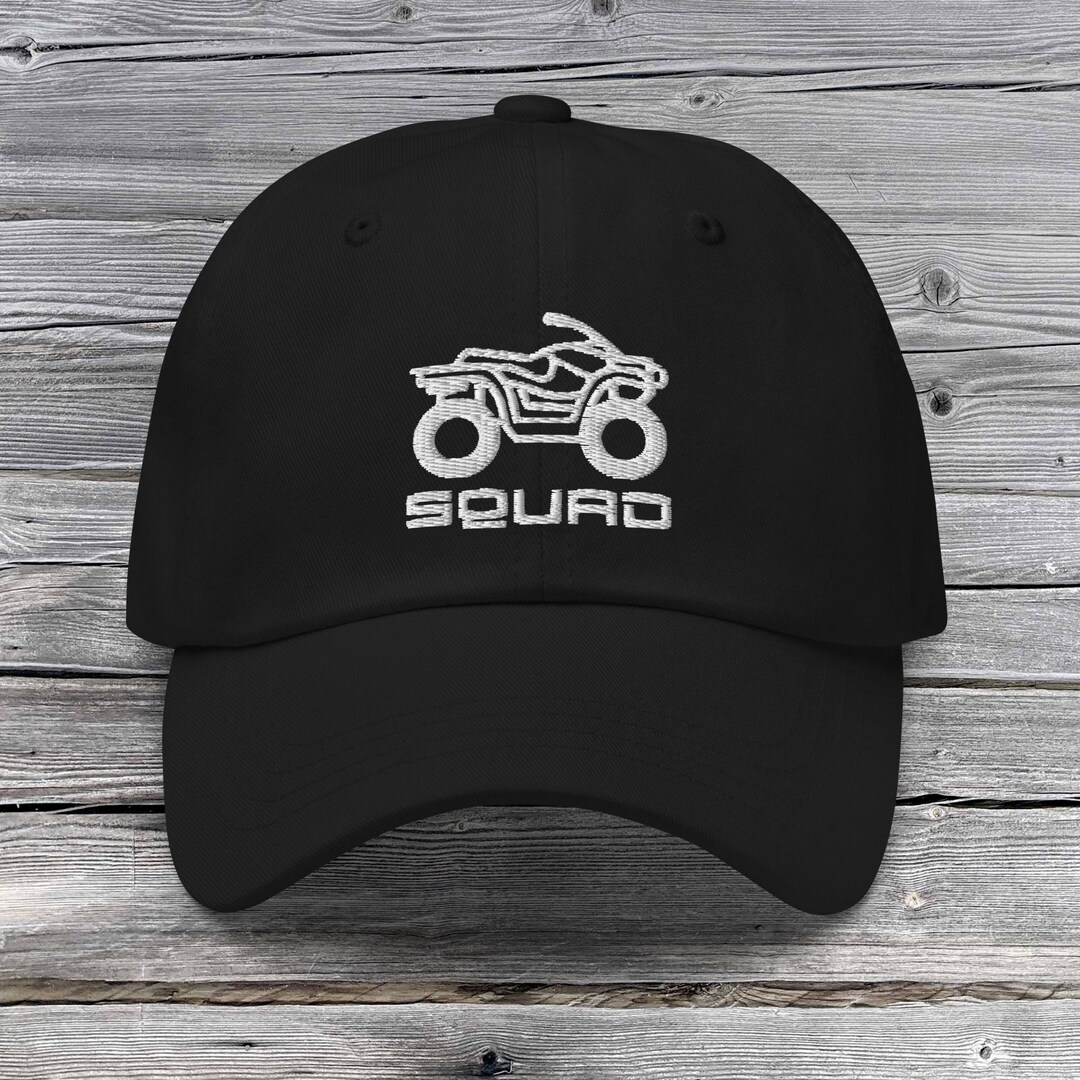 QUAD SQUAD Hat for Quad Riders Embroidered Quad Hat ATV Hat - Etsy