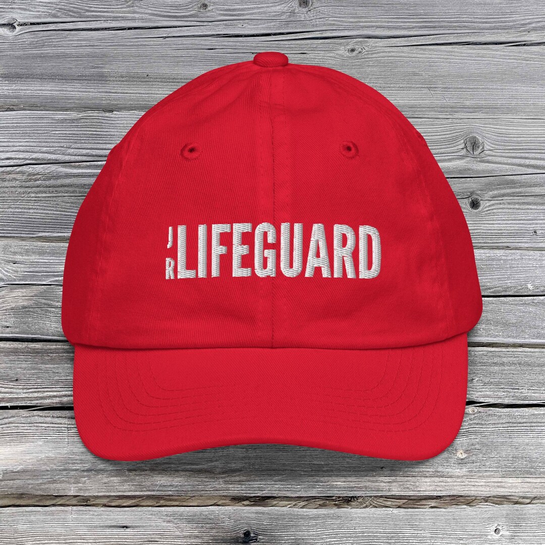 JR LIFEGUARD Hats for Kids Embroidered Junior Lifeguard Baseball Cap ...