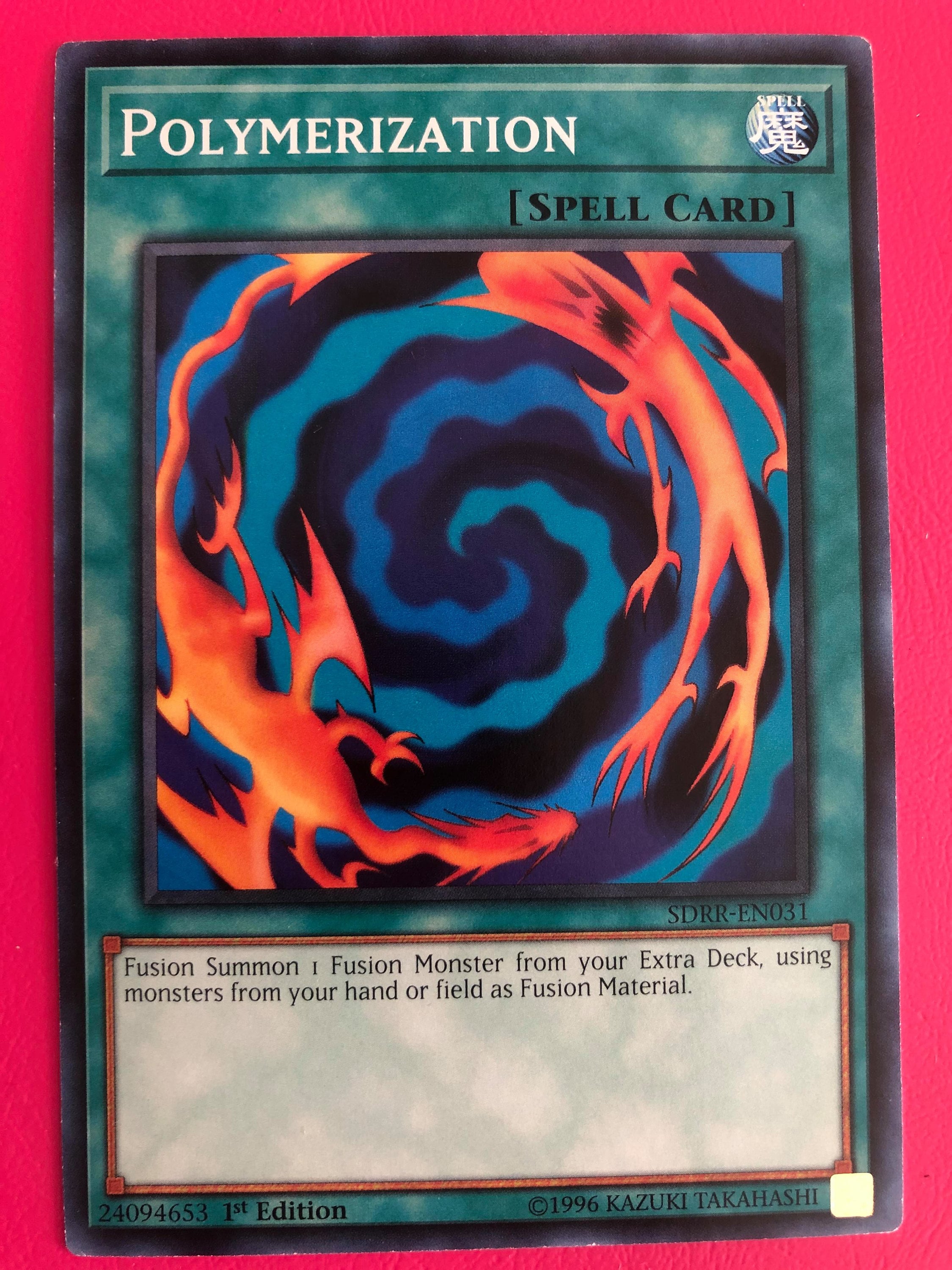 Toys & Games Polymerization SDRR-EN031-1st Edition Yugi's card! Near ...