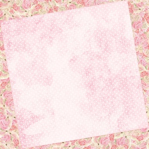 Sweet Bunnie Digital Paper Set Scrapbook Digital Paper Pack Birthday ...