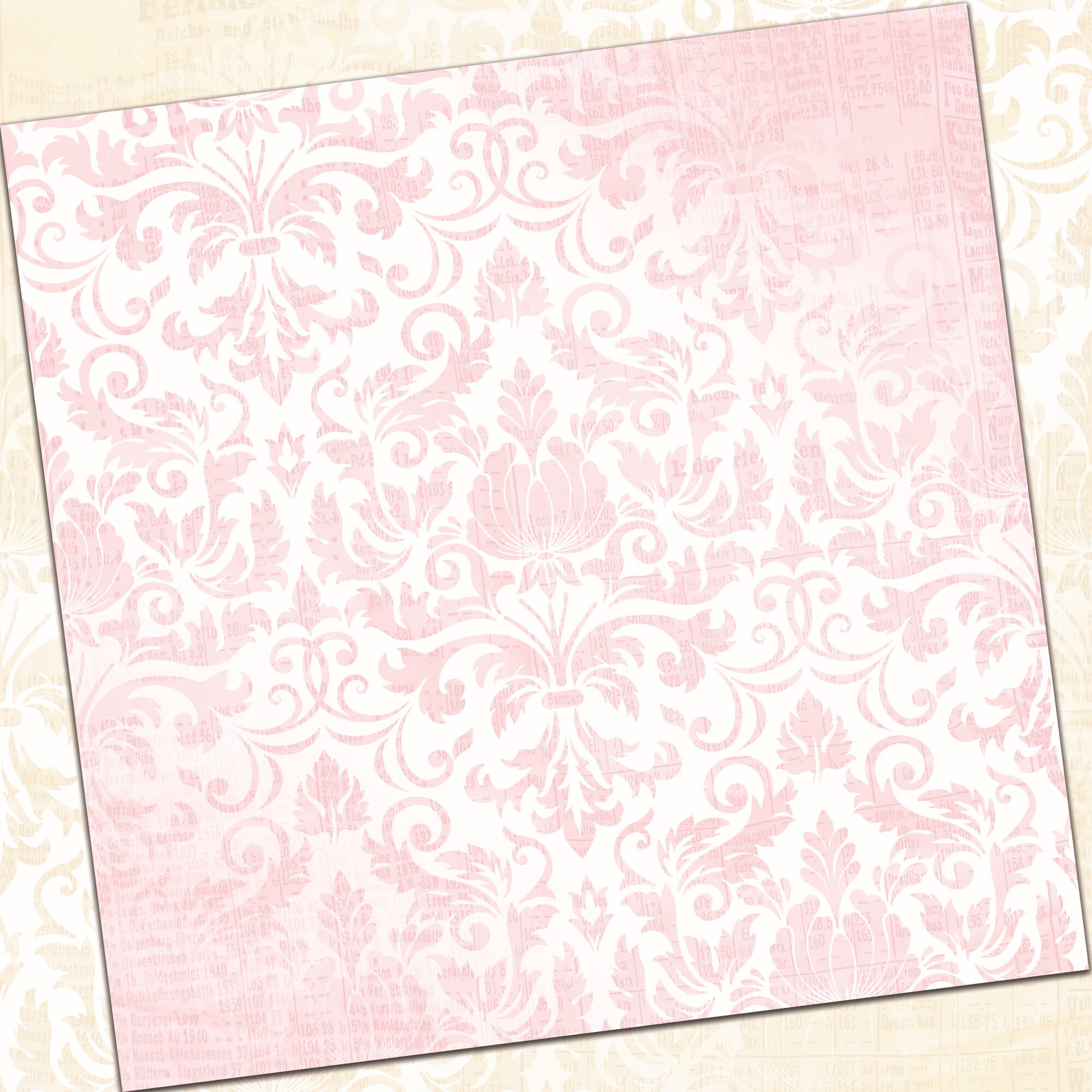 Light Pink Wedding Digital Paper Set Wedding Paper Pack Light - Etsy