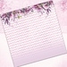 Violet Digital Paper Set Violet Dreams Purple Floral Digital Paper Pack ...