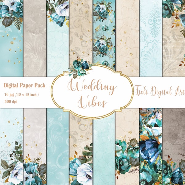 Turquoise Wedding Sets - Etsy