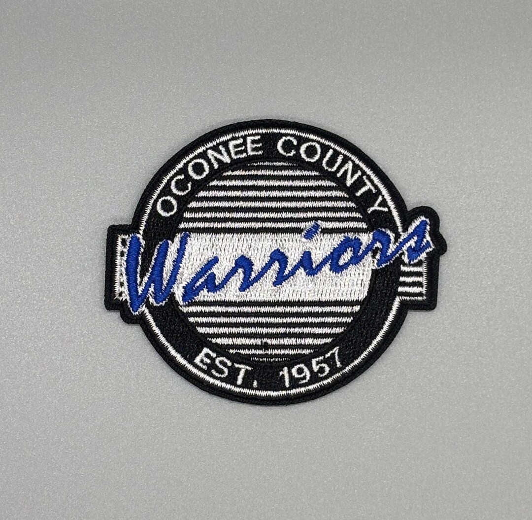 OC Retro Logo 100 % Embroidery Sticker - Patch - Etsy