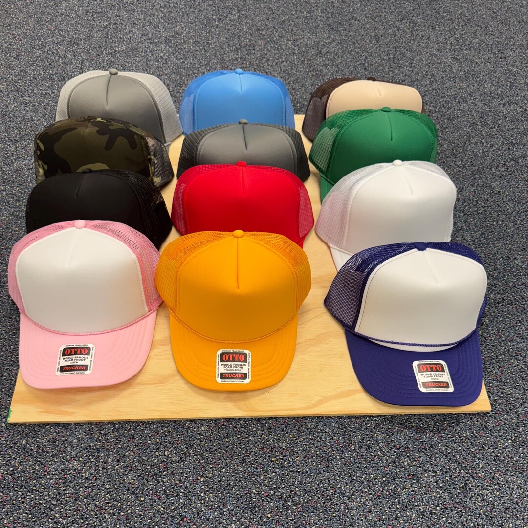 Custom Foam Front OTTO Caps - Etsy