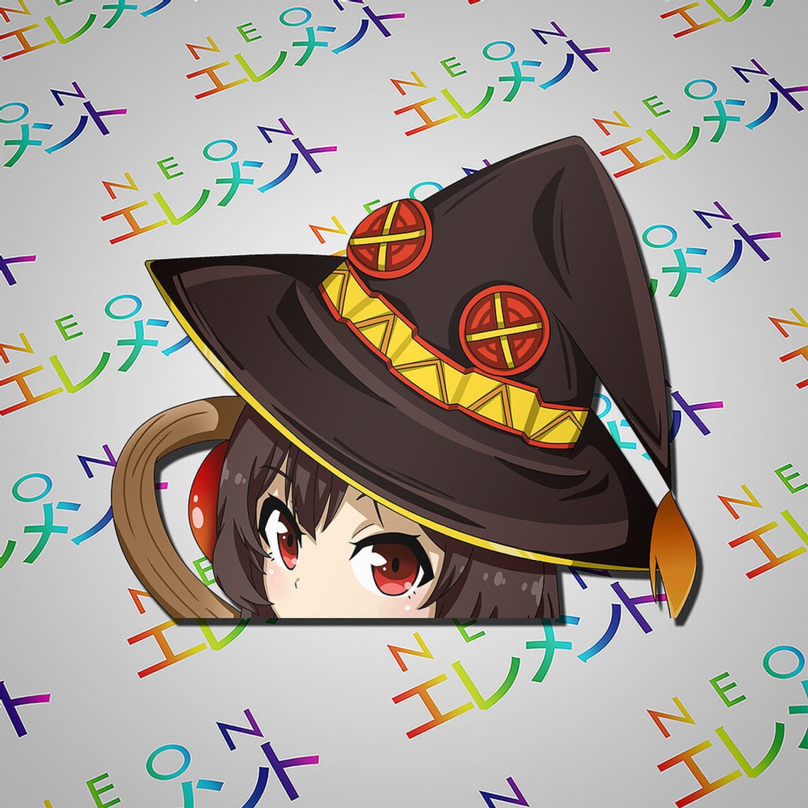 Megumin 1 Konosuba Anime Sticker Decal | Etsy