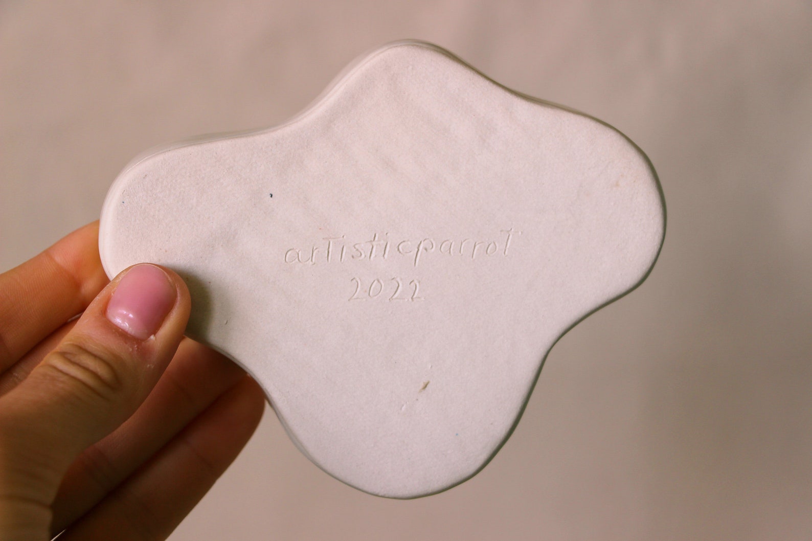 Happy Fried Egg Ceramic Dish Handmade Clay Jewellery Dish - Etsy