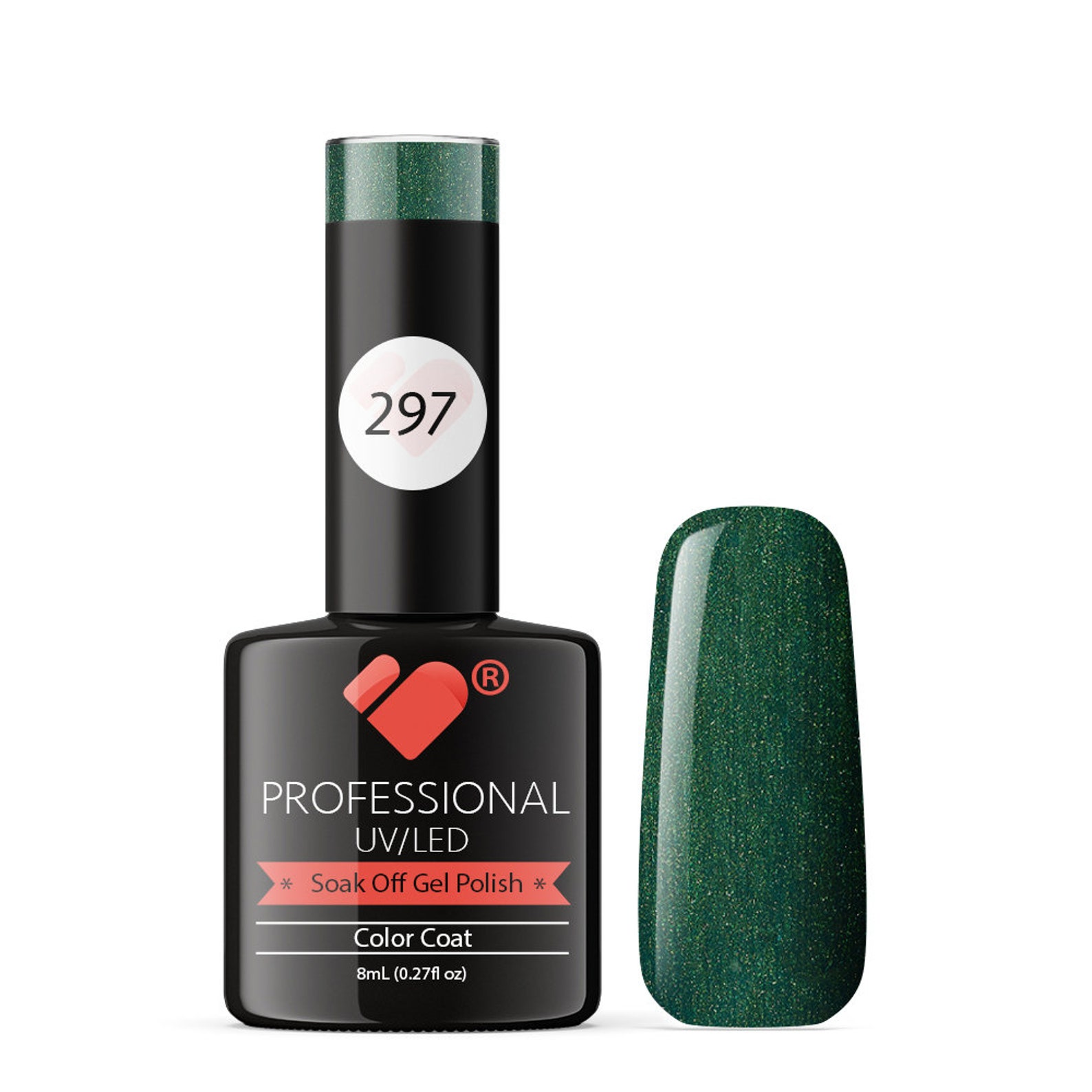 297 VB Line Pretty Poison Green Gel Nail Polish - Etsy
