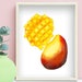 PRINTABLE Mango Art, Digital Mango Print, Mango Artwork, Digital ...