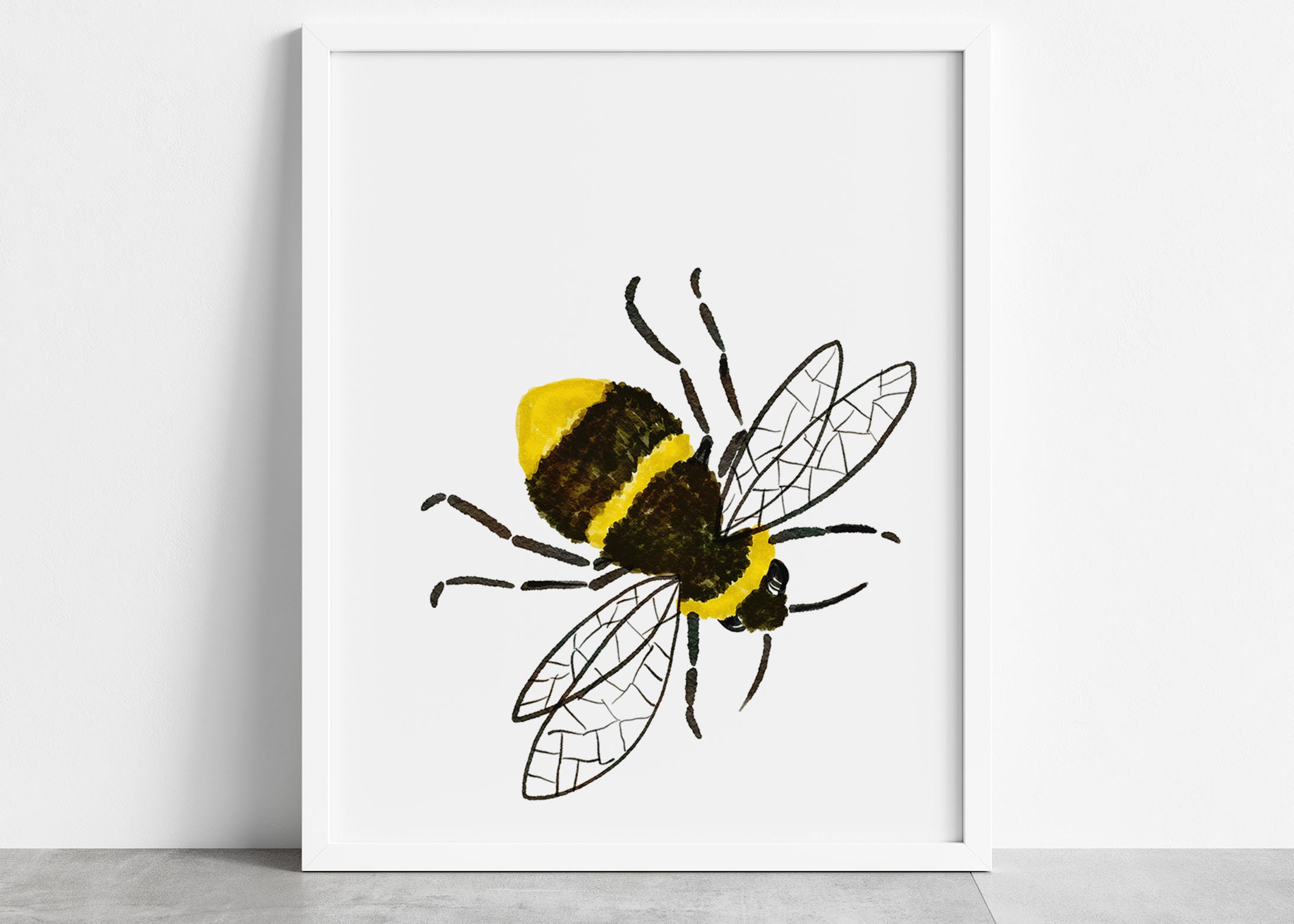 Bee Art Printable Bee Decor Beekeeper Gift Bee Wall Art - Etsy