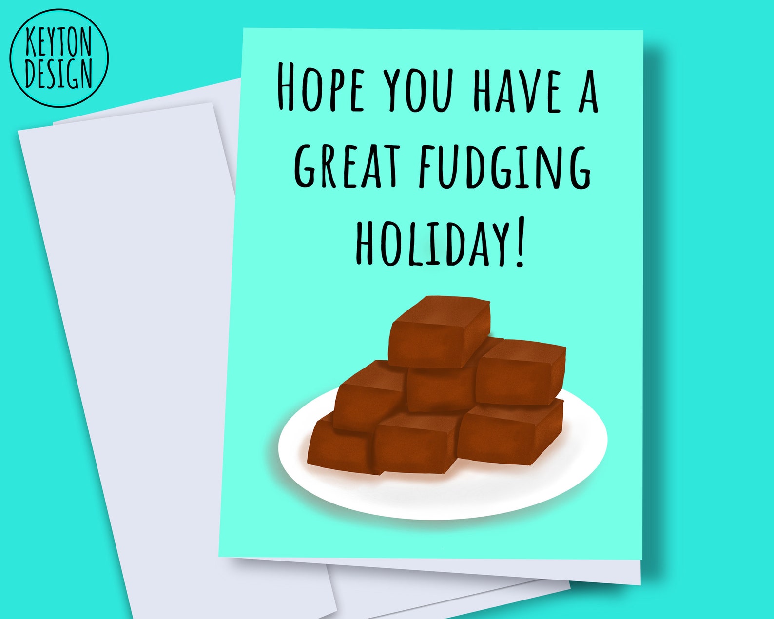 Printable Christmas Card, Digital Christmas Card, Food Pun Christmas ...