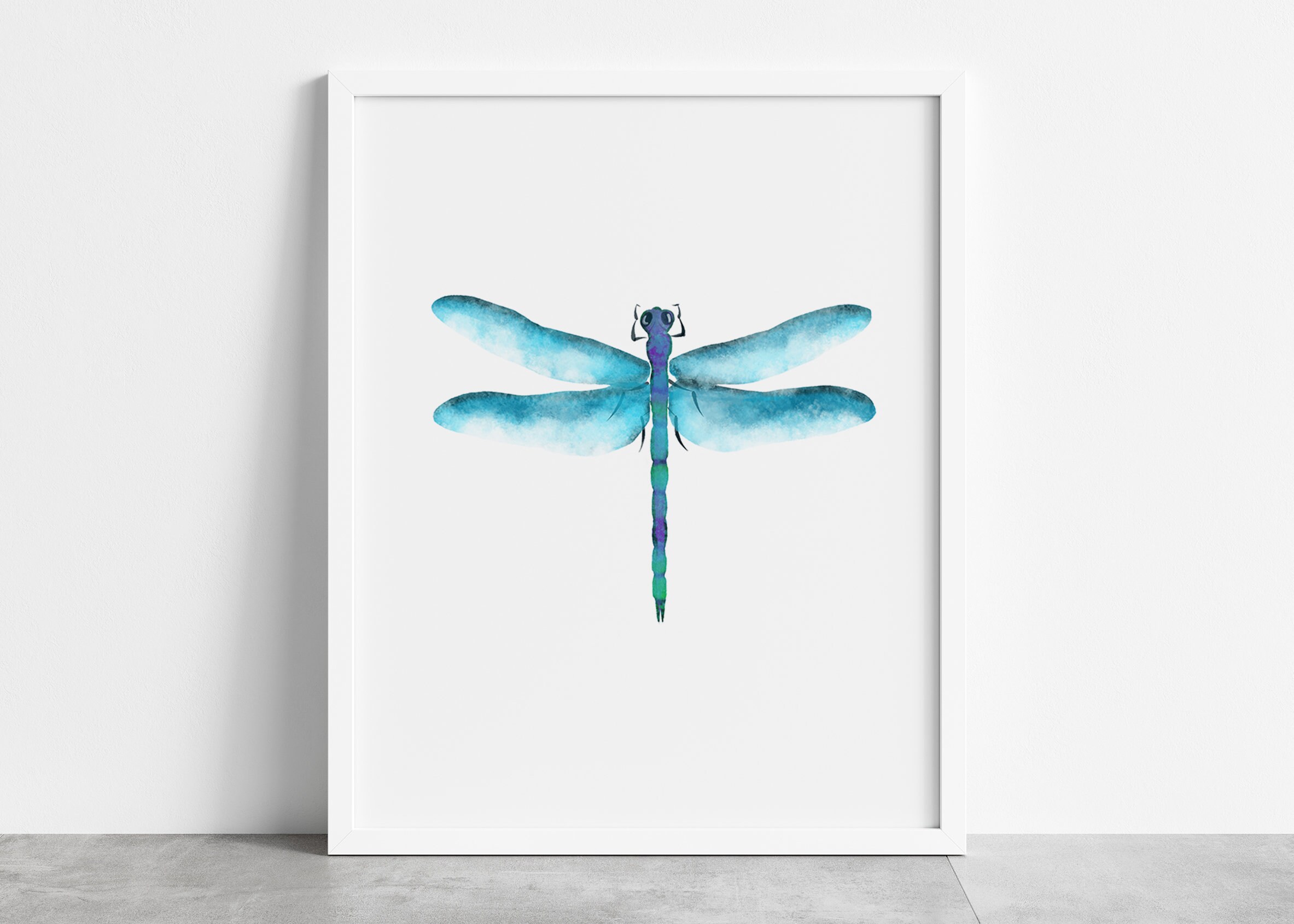 Dragonfly Wall Art Dragonfly Decor Dragonfly Wall Art Set of - Etsy