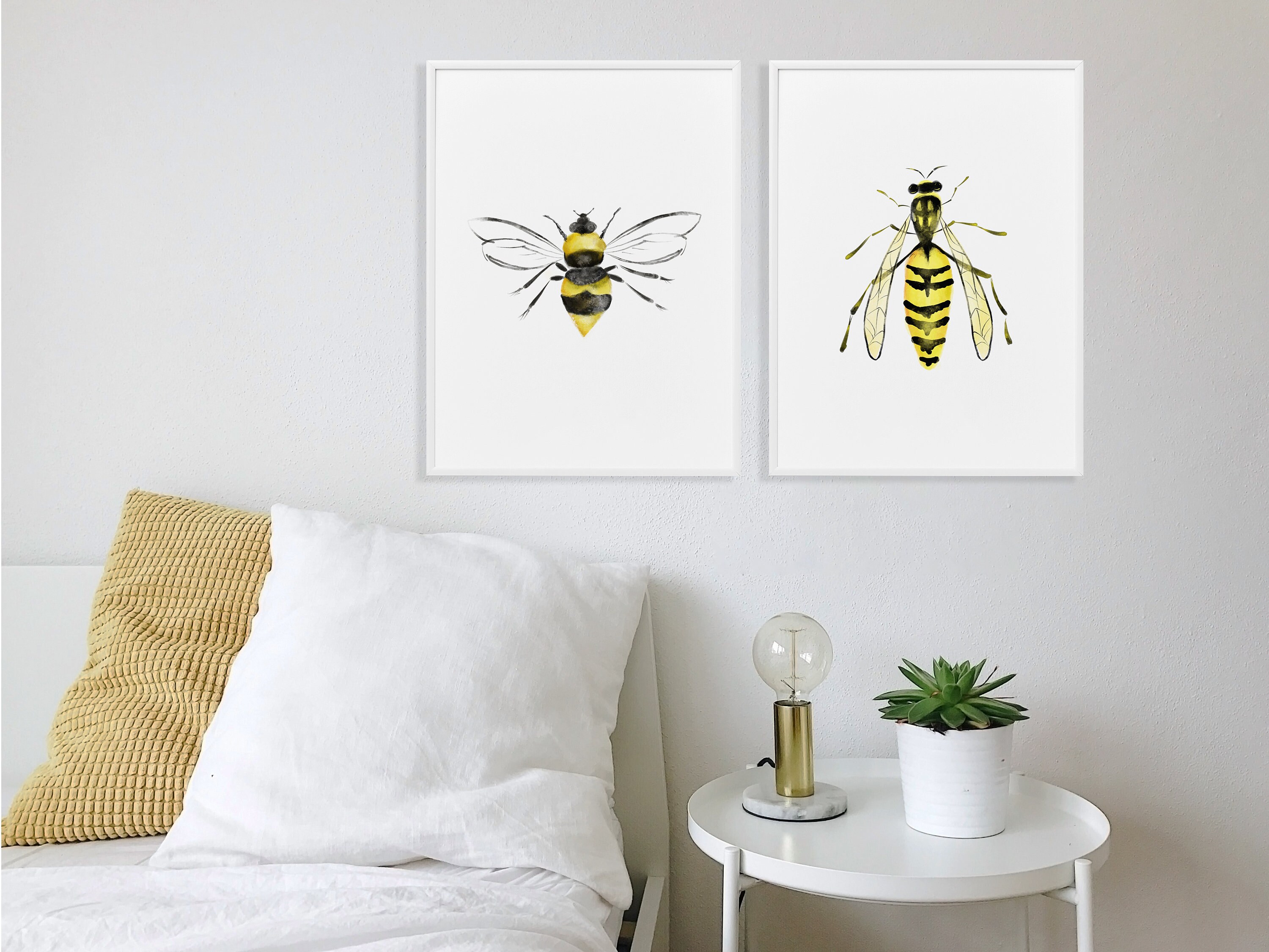 Wasp Art Printable, Wasp Decor, Wasp Print, Wasp Wall Art, Insect ...