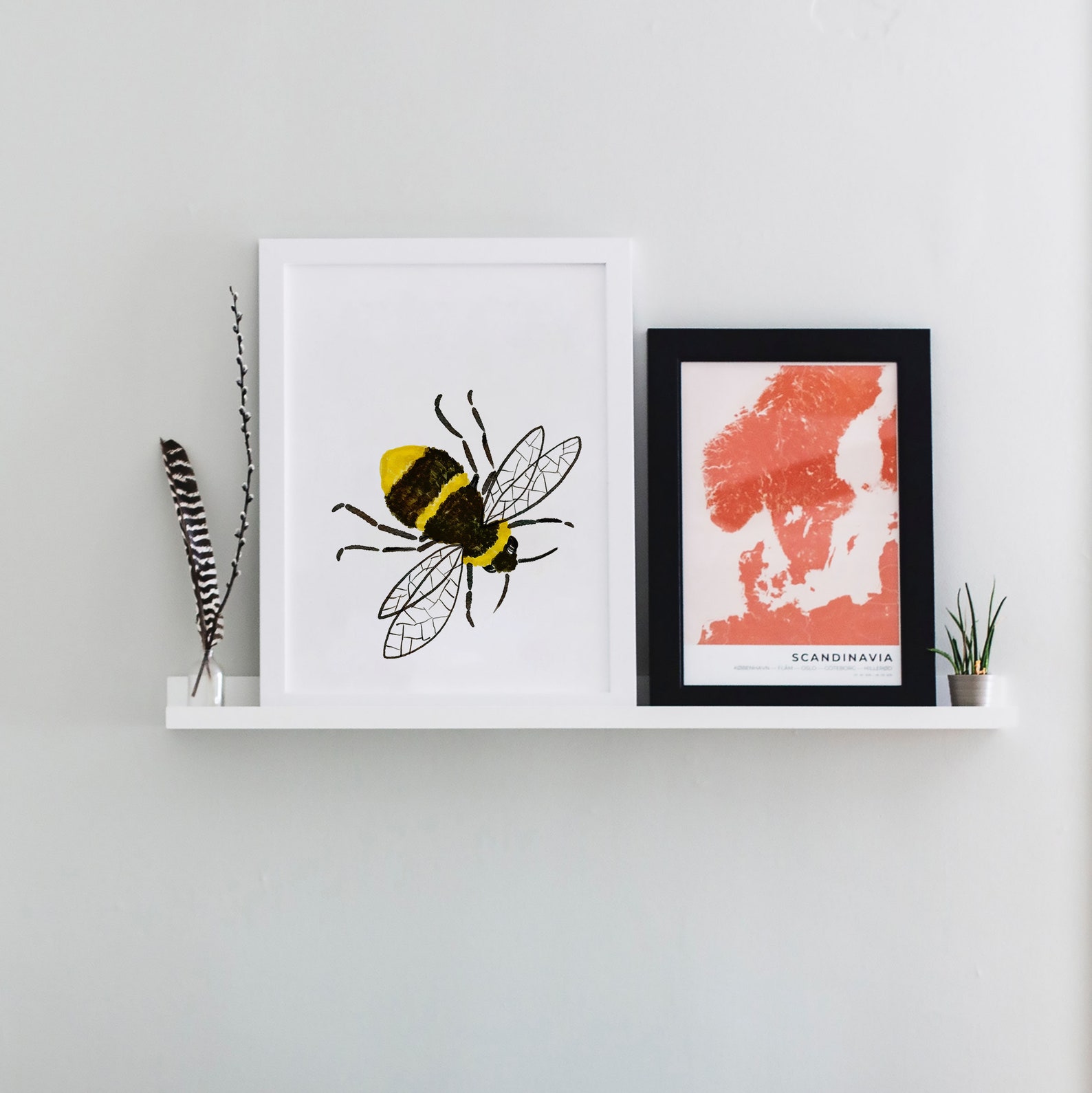 Bee Art Printable Bee Decor Beekeeper Gift Bee Wall Art - Etsy