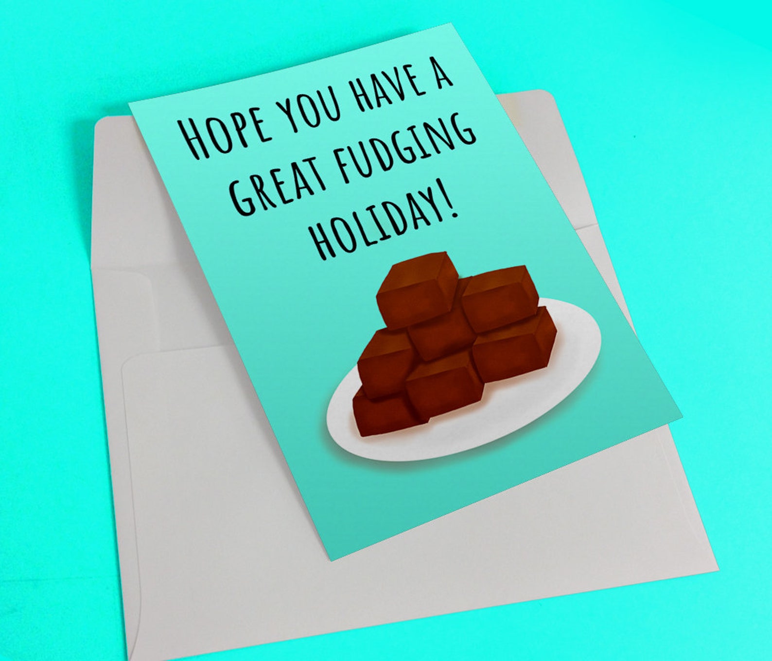 Printable Christmas Card, Digital Christmas Card, Food Pun Christmas ...