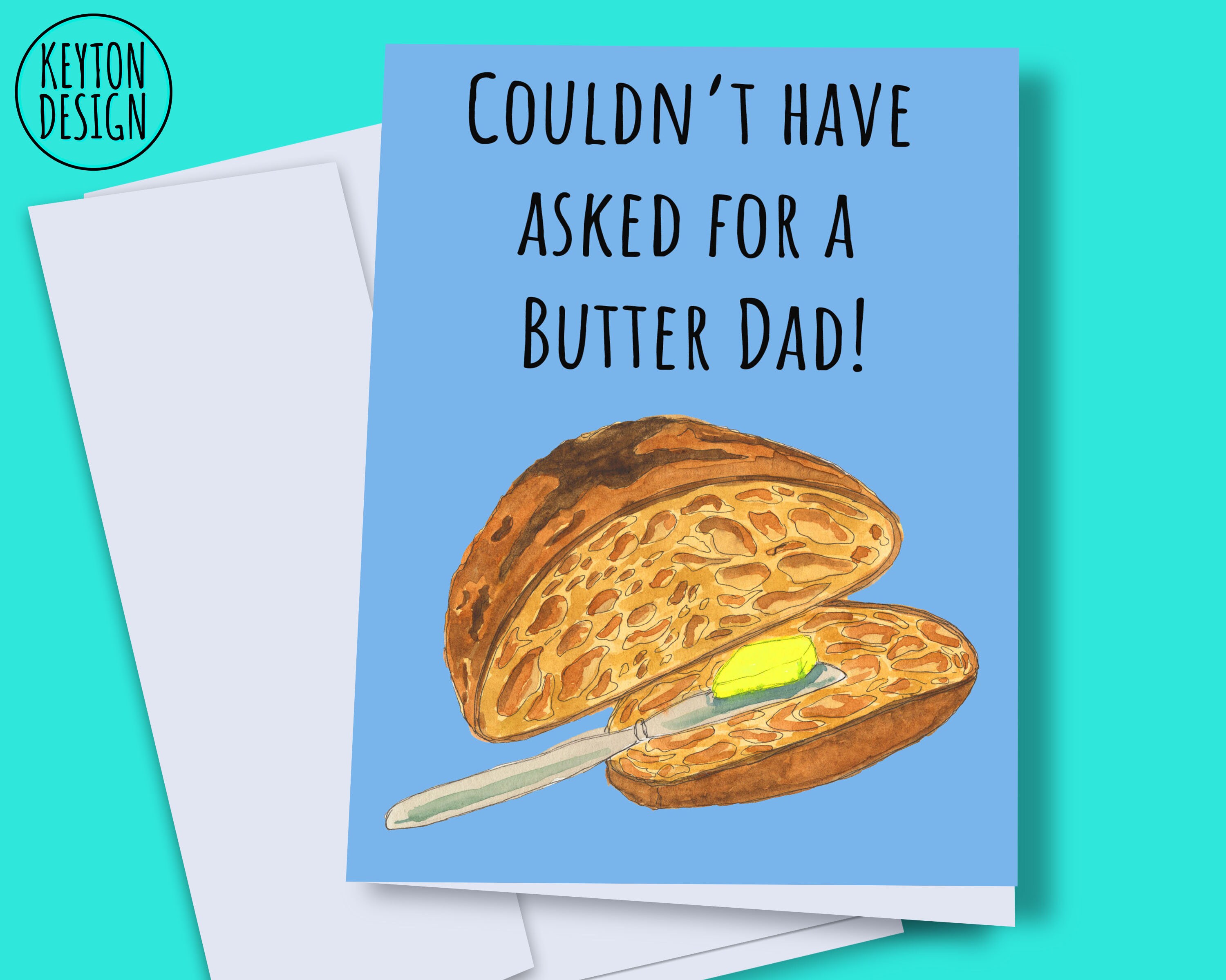 Happy Father's Day Printable Card, Father's Day Digital Download ...
