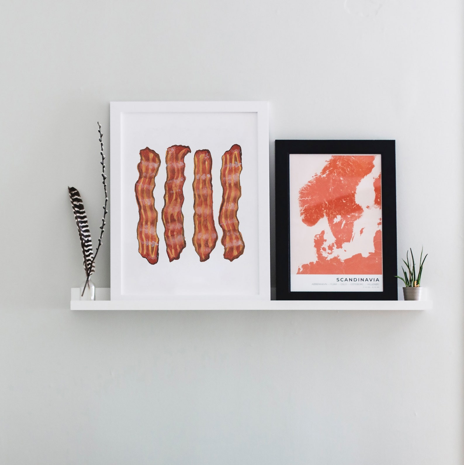 Bacon Wall Art Printable Bacon Print Bacon Instant Download - Etsy