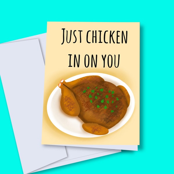Chicken Get Well Card - Etsy