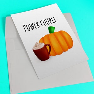 Printable Pumpkin Spice Card, Digital Pumpkin Spice Card, Digital ...