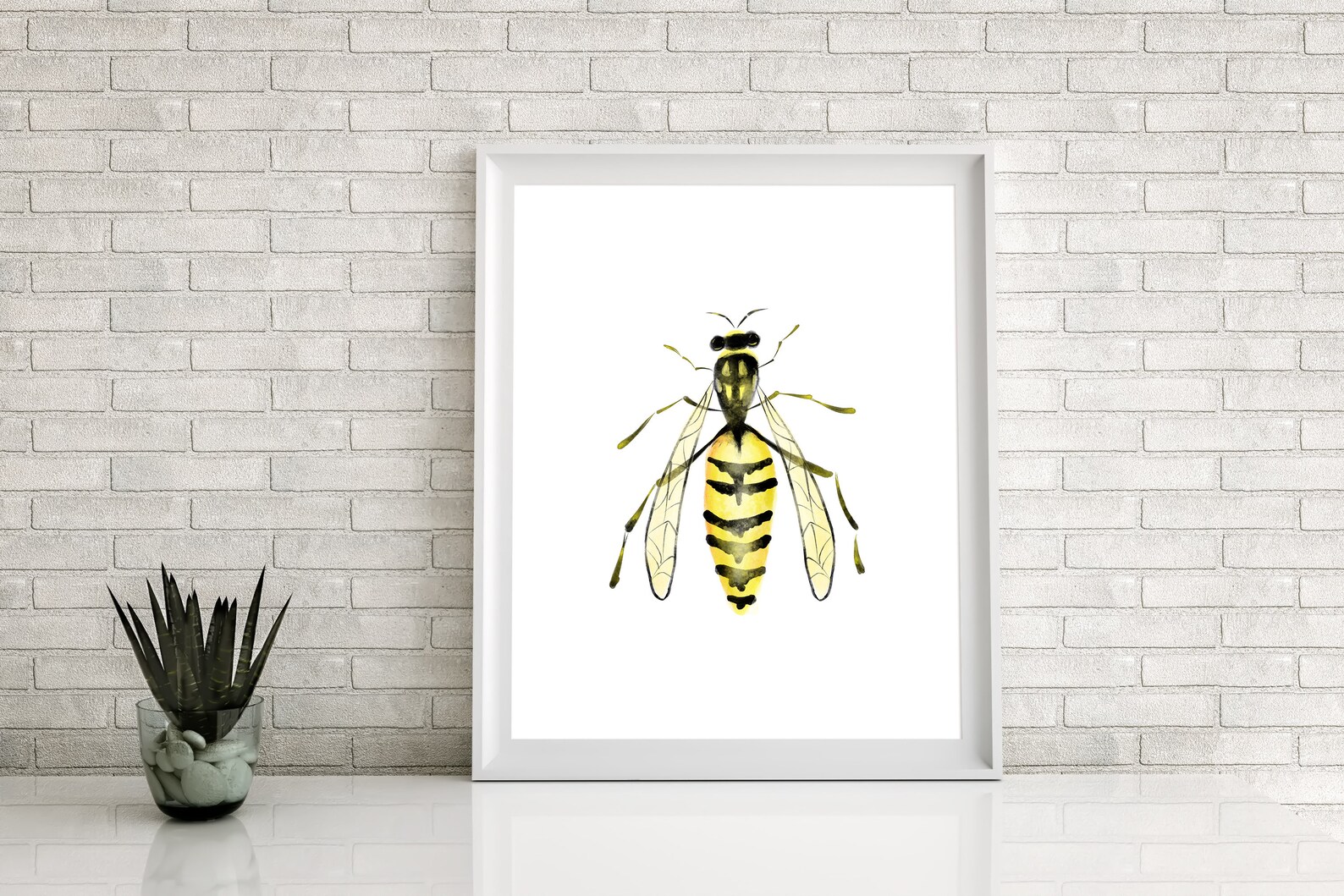 Bee Wall Art Printable, Bee Decor, Wasp Print, Bee Wall Art, Honey Bee ...
