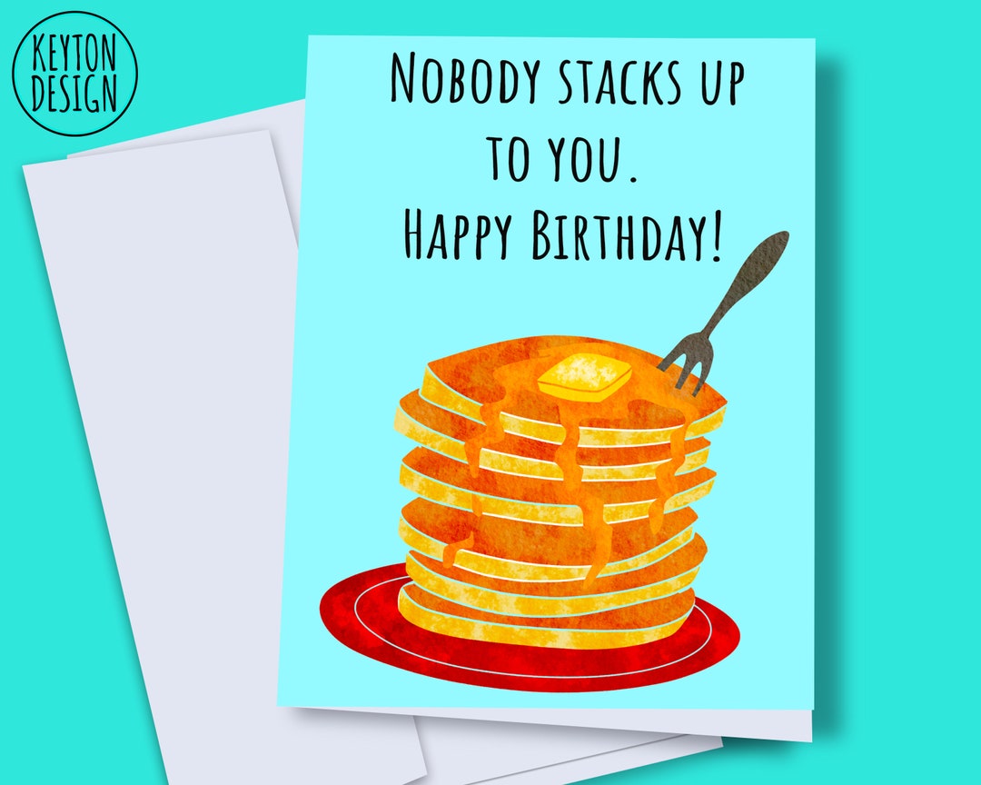 Digital Birthday Card, Printable Birthday Card, Food Pun Birthday Card ...