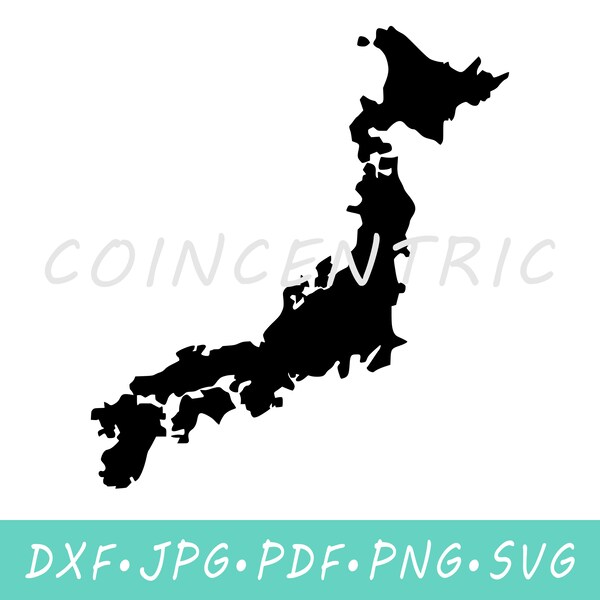 Japan Map Stencil - Etsy