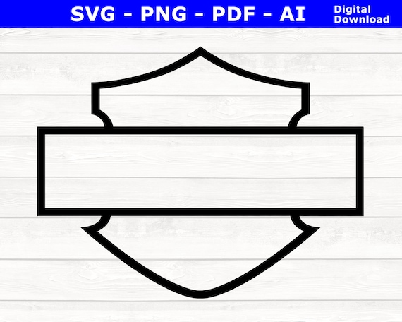 Digital Drawing & Illustration Harley Davidson Logo THICKER svg png pdf ...