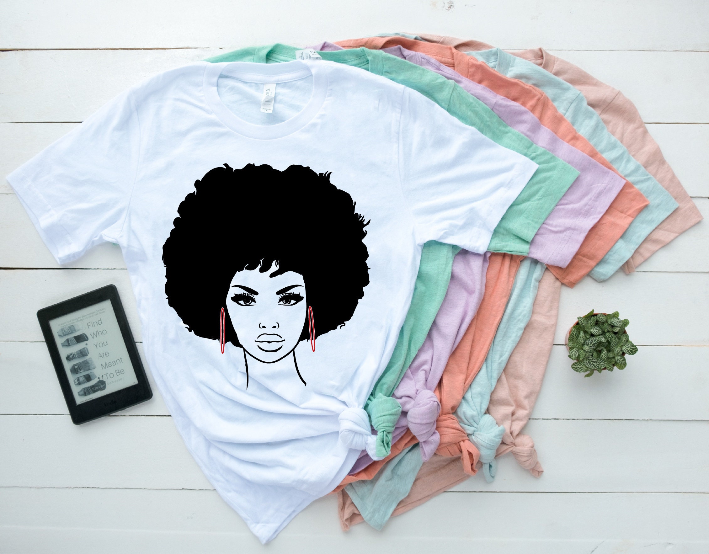 Black woman svg Afro svg black woman clipart black girl glasses svg for ...