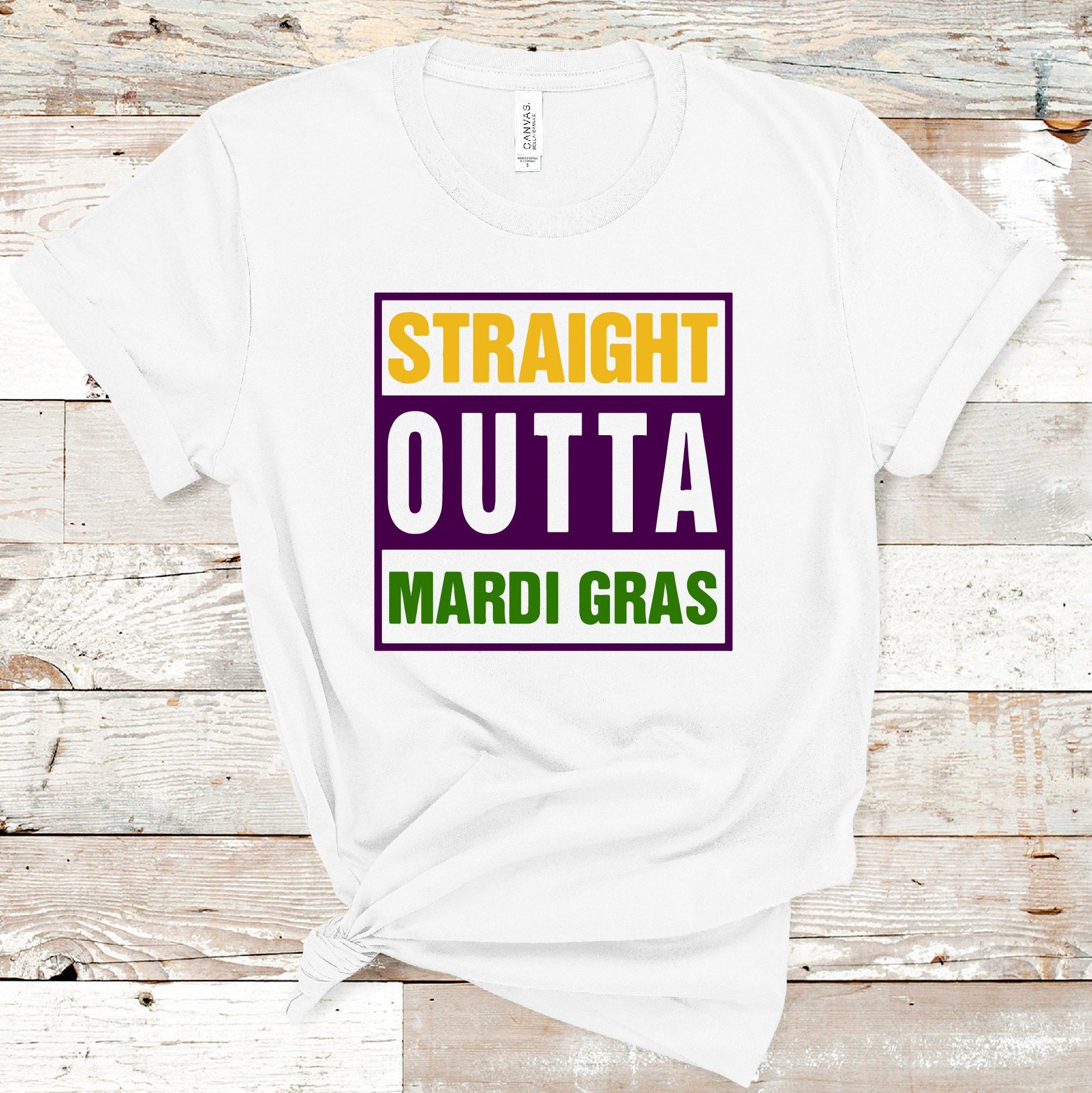 Straight Outta Mardi Gras Svg Party Food Drink Mardi Gras Etsy