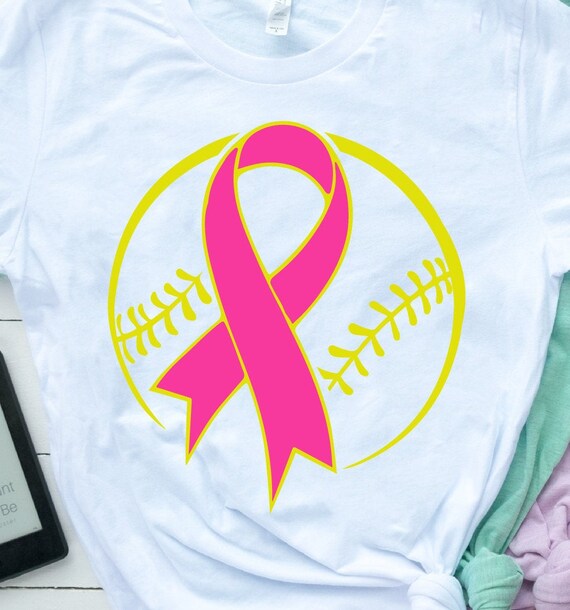 Paper Paper, Party & Kids Scrapbooking Softball svg Cancer Ribbon ...